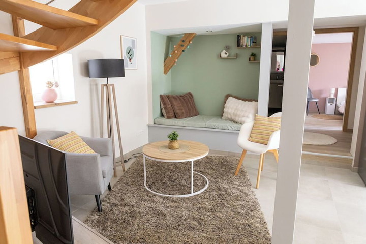 Duplex De Charme Avec Terrasse Et Jardin Pour 6 Personnes - Obernai