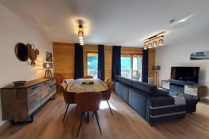 50m From Ski Slopes, 5th Floor, View Mountain, Balcony, Tv, 66m², Valmorel - Moûtiers