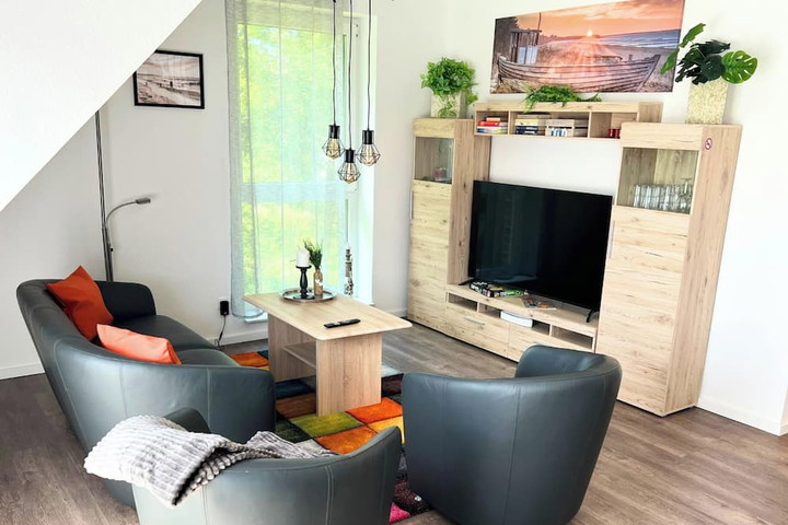 Apartment "Neptun" Papenburg 2sz Ebk Modern Bathroom Large Roof Terrace New Building Wlan - Papenburg