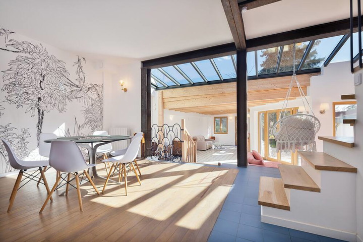 L'arboré, Maison D'architecte Avec Hammam Près De La Forêt à Rambouillet - Rambouillet