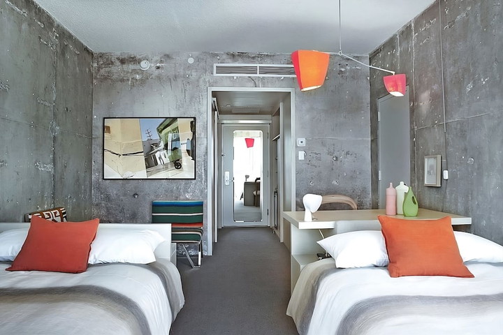 Double Double Room At The Line Hotel Los Angeles, Onsite Pool, Bring Your Pets! - Hollywood, CA