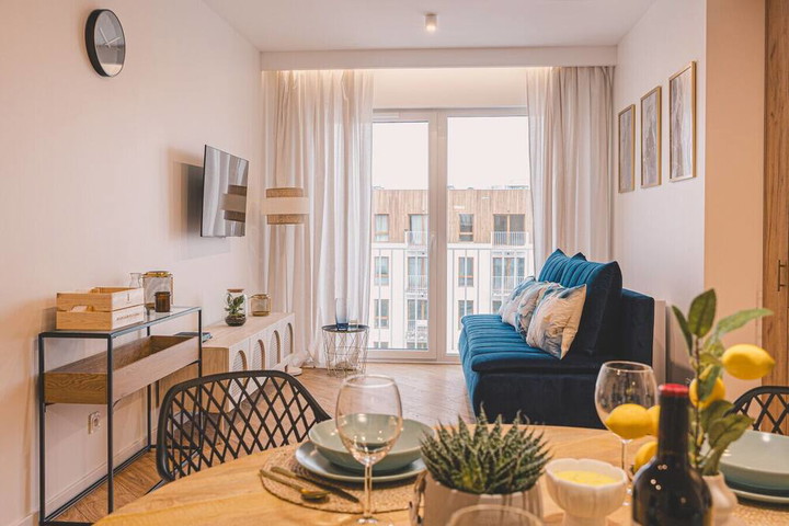 Laguna Stylish Baltic Sea Apartment With Ocean View And Spa Access  Just 50 Meters From The Beach - Sarbinowo
