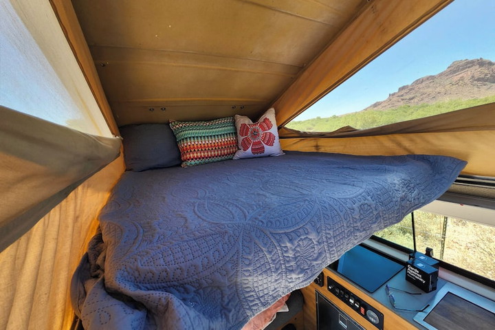 Camp In A Sun-powered, Classic Vw -