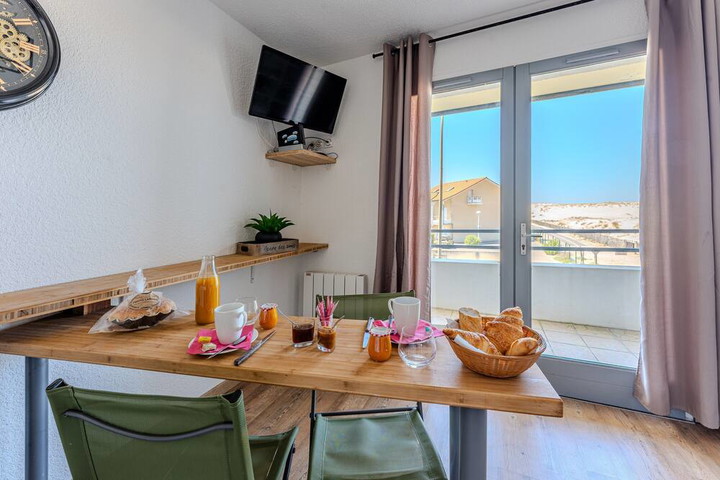 Moderne Wohnung Mit Terrasse Und Direktem Strandzugang - Biscarrosse