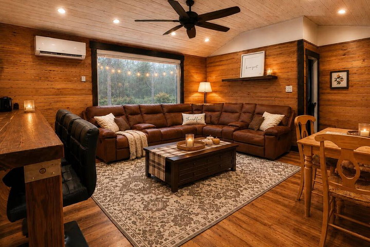 Private Wooded Cabin W/ Hot Tub, Fire Pit. 5 Minutes From Texas A&m - Navasota, TX