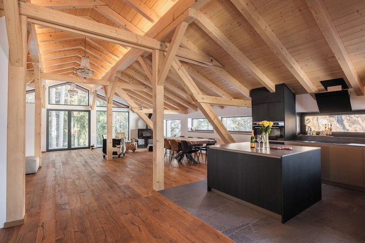 Luxury Chalet With Panorama, Sauna, Steam Bath, Hot Tub & Cinema, Fondue House, And Much More. - Suisse