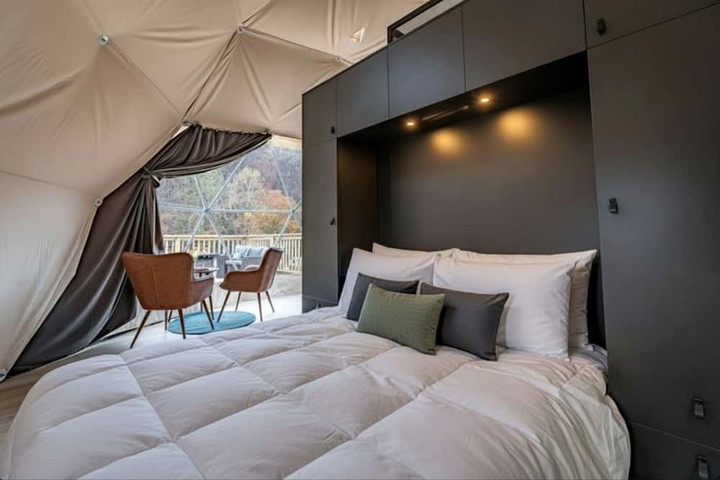 Romantic Geodesic Dome With Hot Tub, Perfect For Stargazing In Pipestem, West Virginia - West Virginia