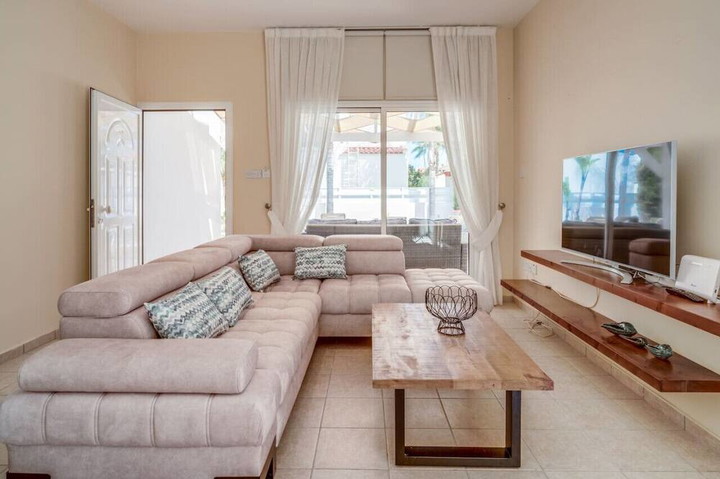 Sunnyvillas:3br Villa*private Pool*walk Beach*an4 - Mağusa