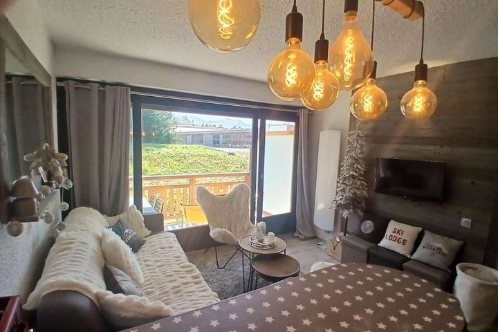 250m From Ski Slopes, Balcony, Tv, Ski Locker, 28m², Alpe D'huez - L'Alpe d'Huez