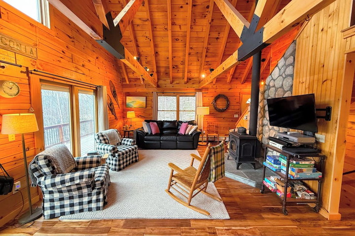 9n Mountainside Cabin In Franconia Heights, Dog Friendly, Stunning Views! - Franconia, NH