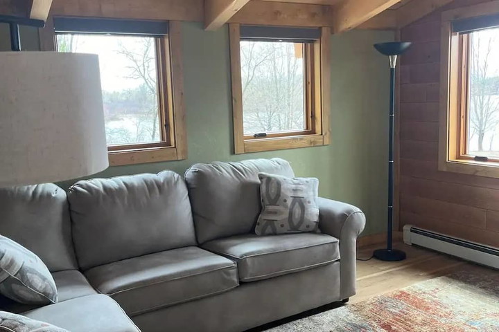 Lake Front New Cabin 2bd 2b Ac/wifi, Kayak, Beach, Fish, Firepit - Rhinelander, WI