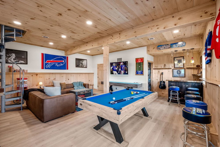 Chalet Neuf Et Magnifique ! Rénovation A+, Spa, Sauna Tonneau, Vues Sur La Piste, Foyer Extérieur - Salamanca, NY