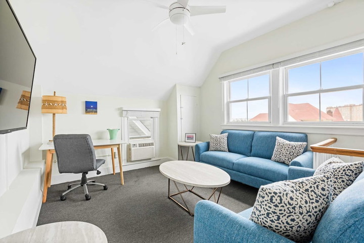 Spacious King Suite 1 Block To Beach & Asbury | Sleeps 4 | Renovated Victoria... - New Jersey