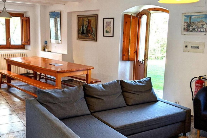 Landhuis 'Mas El Carrer - La Cabana' Met Uitzicht Op De Bergen, Gemeenschappelijk Zwembad En Wifi - Olot