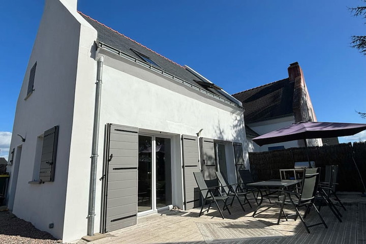 Maison Récente à 200 M De La Plage Avec Jardin Clos, Terrasse, Vélos Et Wifi à Mesquer - Mesquer