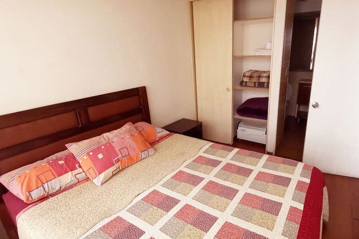 Metroapart 2 Personas. Tv Por Cable. Wifi. Candado De Seguridad Para Las Llaves - Santiago, Chile
