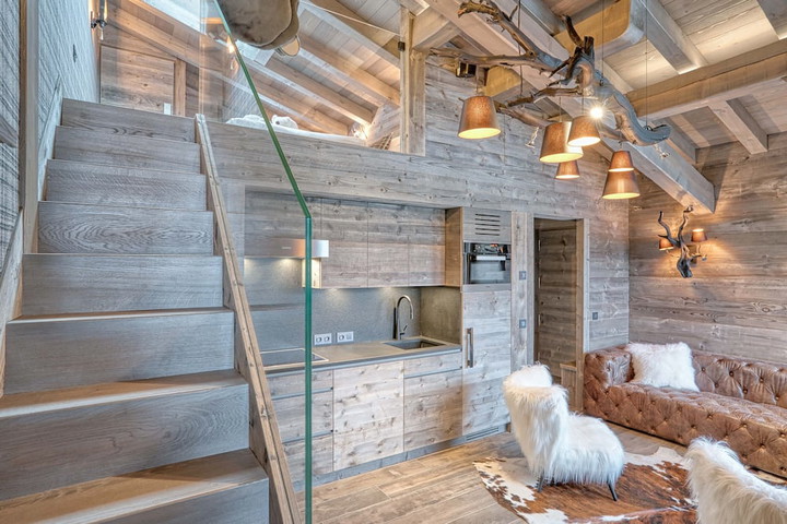 Chalet Grand Paradis, 6 Chbres, Salle De Cinéma, Espace Spa, Services - Crest-Voland