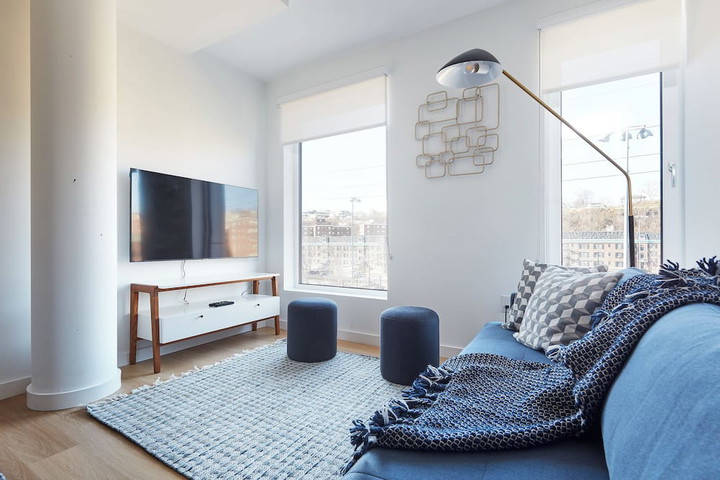 Modern 3 Br Loft -Shared Deck - Gym - Mins To Nyc - Brooklyn, NY