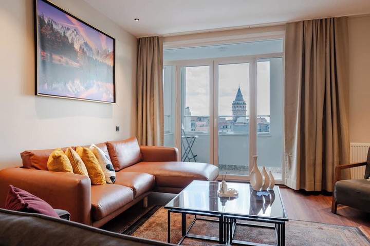 The Best In Beyoglugalata Tower View Elevator Renovated Interior Balcony - Beykoz