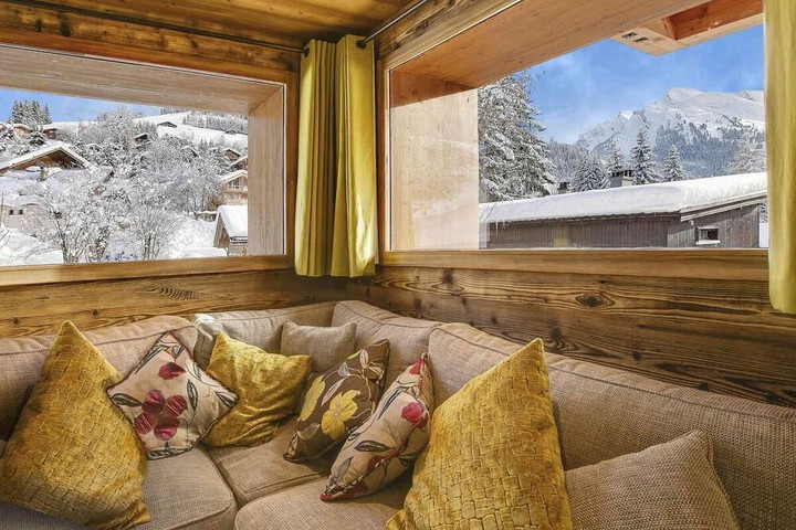 Chalet, à 200m Des Pistes De Ski, Terrasse, Balcon, Cheminée Ou Poêle à Bois, Parking, Télévision - La Giettaz