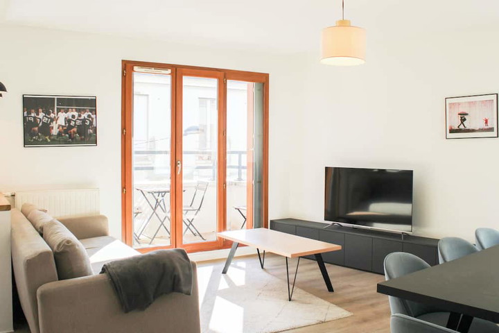 Grand Appartement Avec Balcon - Stade De France - Val de Fontenay