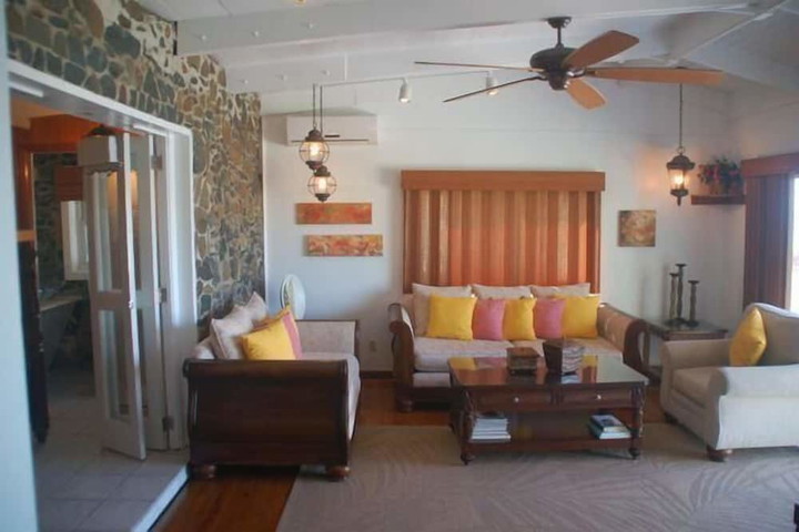 The Beach House On St. Thomas With Secluded Sand Beach - 
