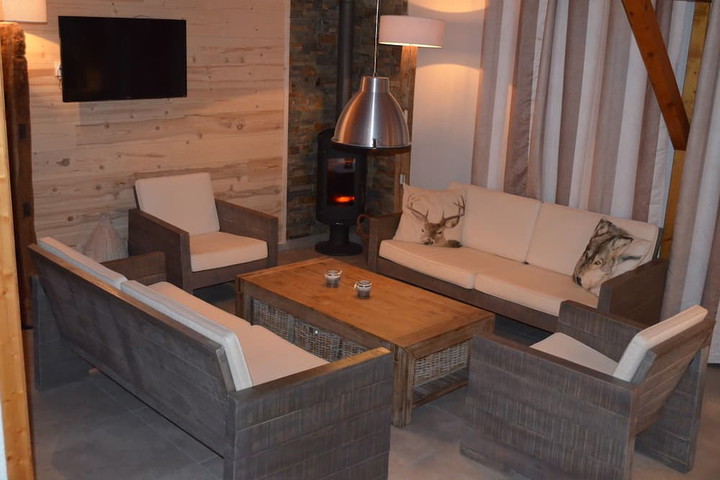 La Plagne / Les Coches Chalet Skis Aux Pieds Sur Les Pistes, Wifi Gratuit Et Sauna !! - Arc 1800