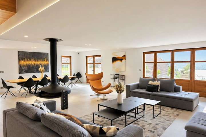 Villa Joséphine Lélégance Dune Villa Privée Avec Prestations Luxe & Vue Lac - Annecy-le-Vieux