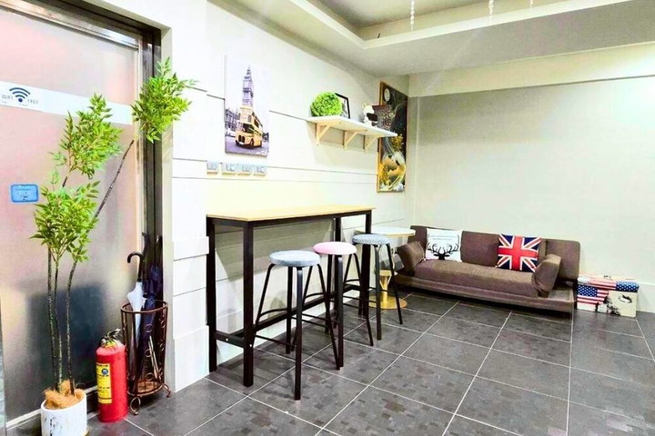 Suite De Luxe Avec Balcon Chambre Lumineuse Avec Balcon Privé 1 Min Du Mrt輕奢明亮陽台套房 - Taïwan