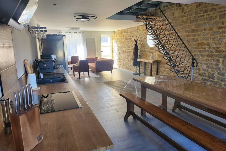 L'atypique - Heated Pool In A Stone House With Unusual Spaces - Ardennes