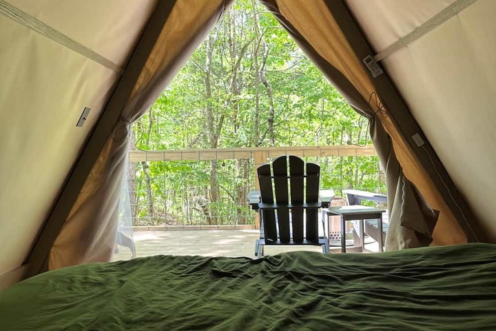 G-2 Glamp In Bohamia - 268 Acre Forest Retreat - Talladega, AL