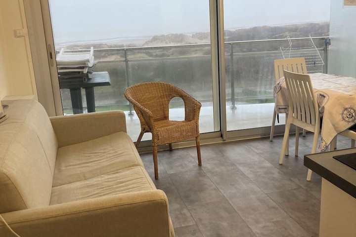 Mooi Uitzicht Op De Zee, Estuarium En De Duinen, Hoewel Up - Opaalkust