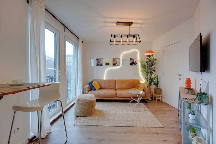 Stylish City Apartment With Lift In Antwerp Zuid - Anvers