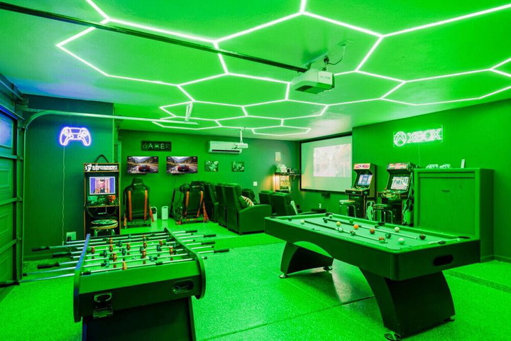 Race And Recharge Ultimate Game Room Theater Heated Pool - Casa Grande, AZ