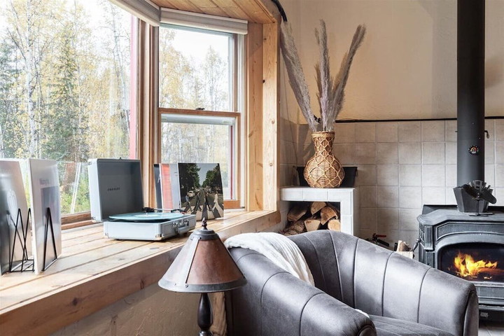 Aurora Views In Private Log Cabin - Fairbanks, AK