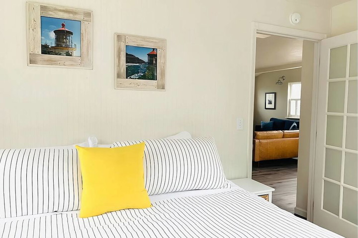 Une Chambre Avec Cuisine Aux Boardwalk Cottages, Parking Gratuit, Cuisine Complète - Long Beach, WA