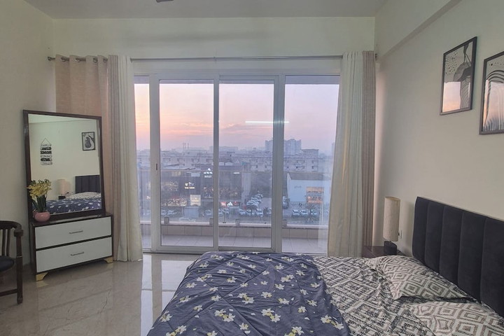Studio Apartment Where Comfort Meets Panormic City View-room W/private Balcony - Panchkula