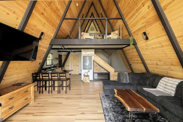 Thors Cabin Luxury Pet-friendly A-frame W/ Hot/cold Tub & Sauna 15 Min To Gsmnp - Cosby, TN