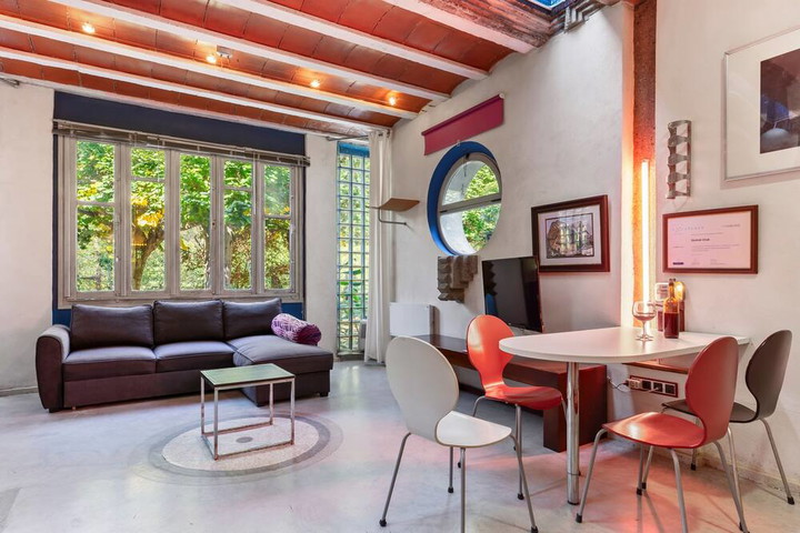 Casa Rural 'Zentralclub Neutron' Con Vistas A La Montaña, Terraza Privada Y Wi-fi - Salas