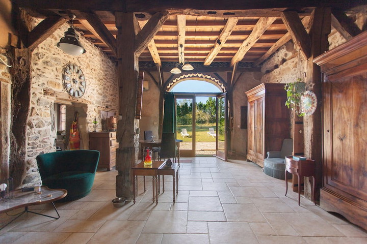 Country House "Domaine Baraque" With Mountain View, Wi-fi, And Air Conditioning - Salies-de-Béarn