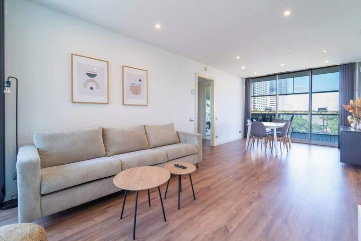 Lujoso Apartamento Frente Al Mar Con Terraza Y Piscina I - Badalona