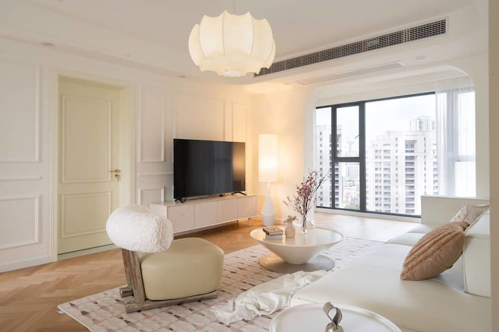 Eastern Hub - Family Apartment With Shanghai Tower View, Ac&heating, Near Subway - 