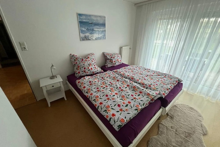Appartement 'Lerchenglück' Met Privéterras, Gedeelde Tuin En Wifi - Jestetten