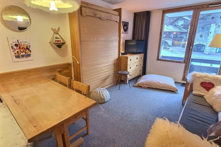 Confortable 2 Pièces à Val-d'isère Avec Balcon Sud, Idéal Pour 5 Personnes, Animaux Acceptés - Val-d'Isère