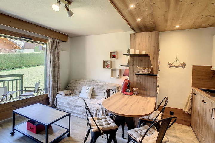 Charmant 2p à Combloux Avec Terrasse, Parking Et Casier à Ski - Megève