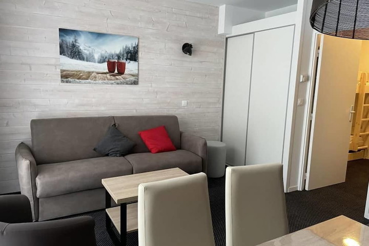 150m From Ski Slopes, 5th Floor, Swimming Pool, Terrace, Tv, Ski Locker, 29m², Gourette - Gourette