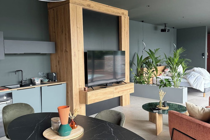 Villa 5* Privée Avec Piscine Chauffée, Spa Et Sauna Et Vue. - Hattigny