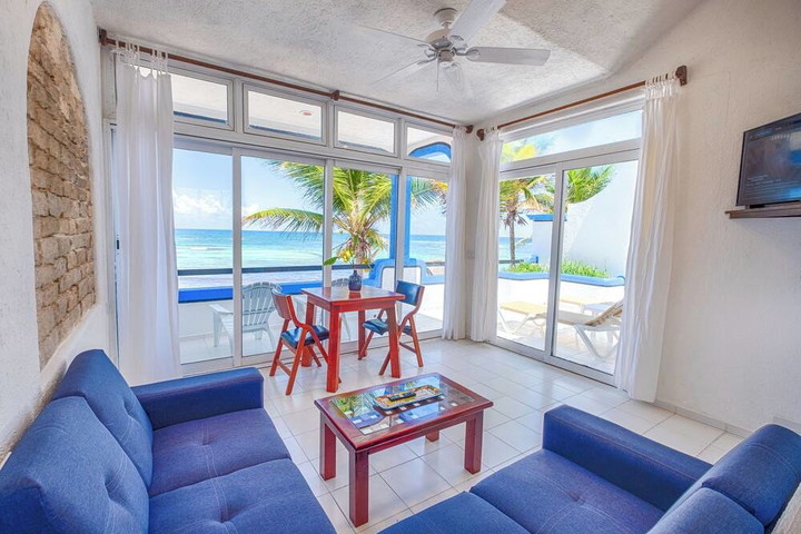 Romantic King Studio Suite - Del Sol Beachfront - Akumal