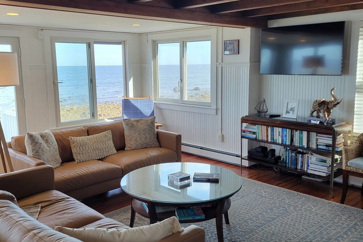 Directo Ocean Front Home, Completamente Reformado, Arriba A Abajo En 2015 - Marshfield, MA