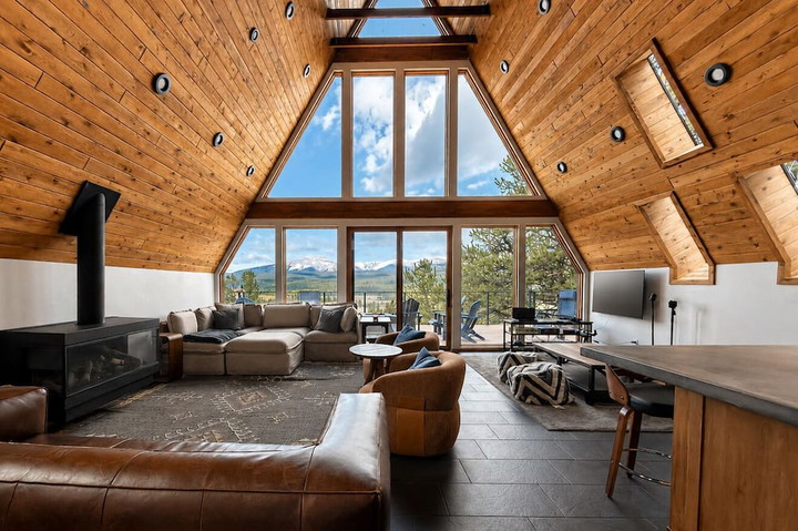 The Alpine - Modern Luxury A-frame Near Breckenridge - Fairplay, CO